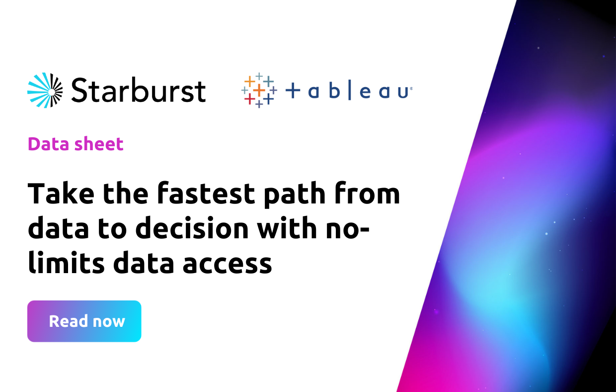 Take the fastest path from data to decision with no-limits data access ...