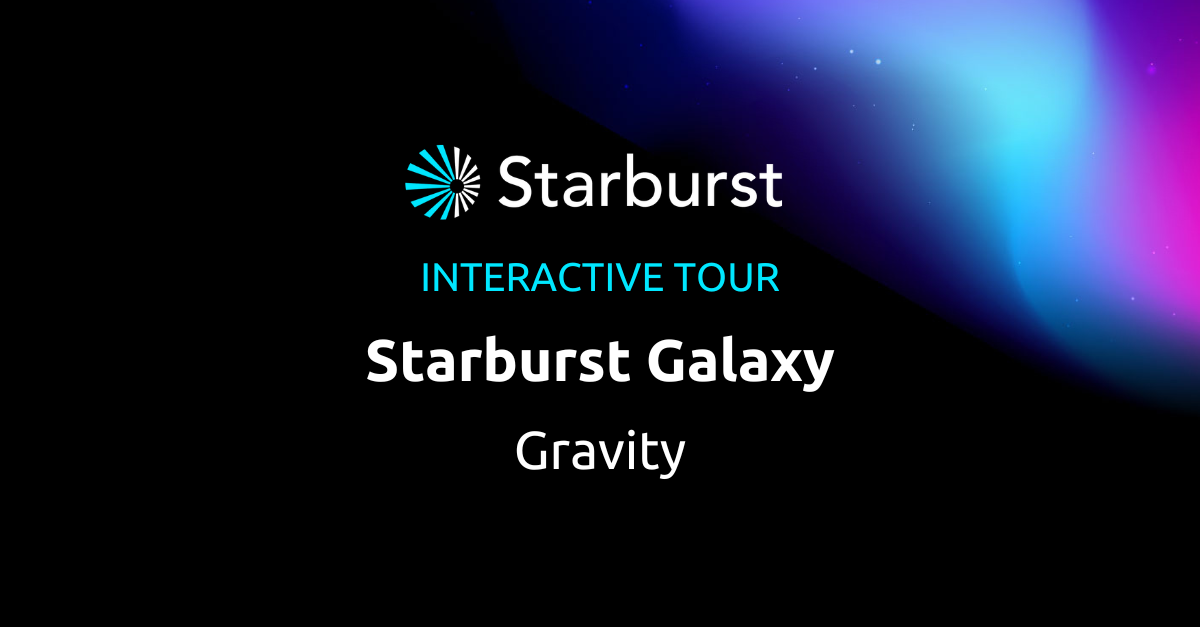Starburst Galaxy - Gravity Demo | Starburst