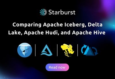 Open table format comparison | Starburst