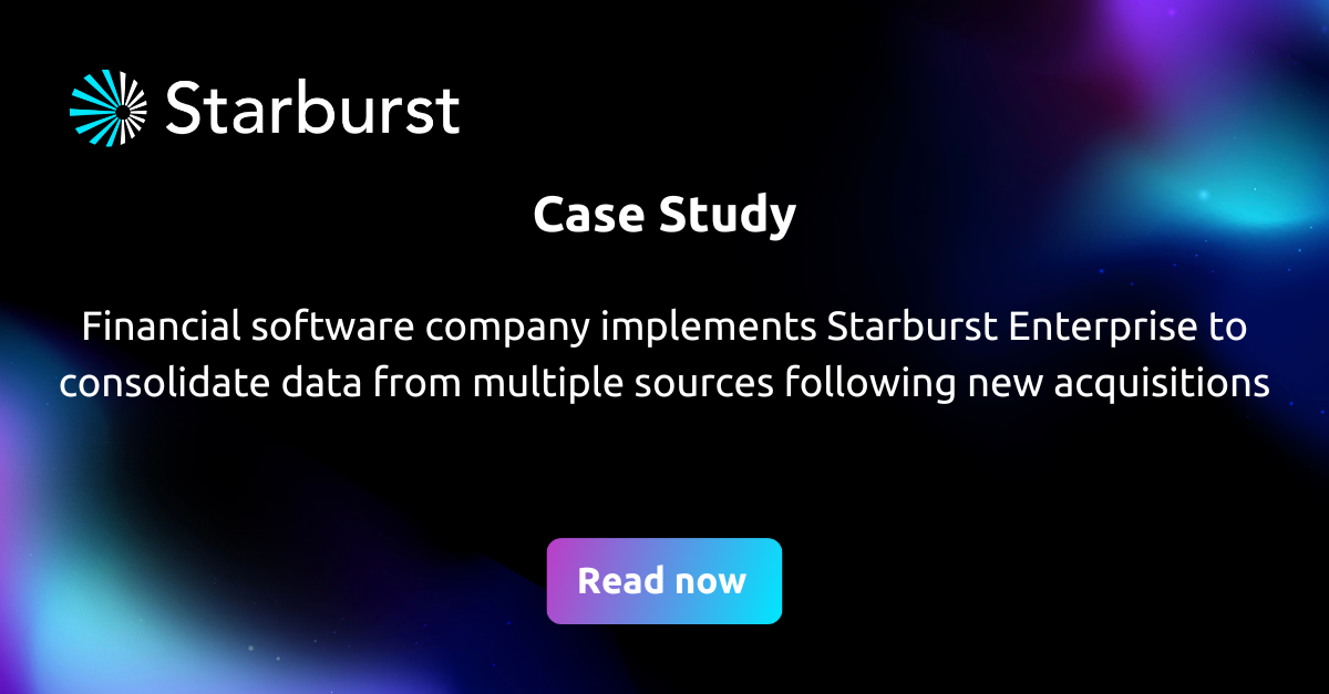 Financial Software Company Case Study | Starburst