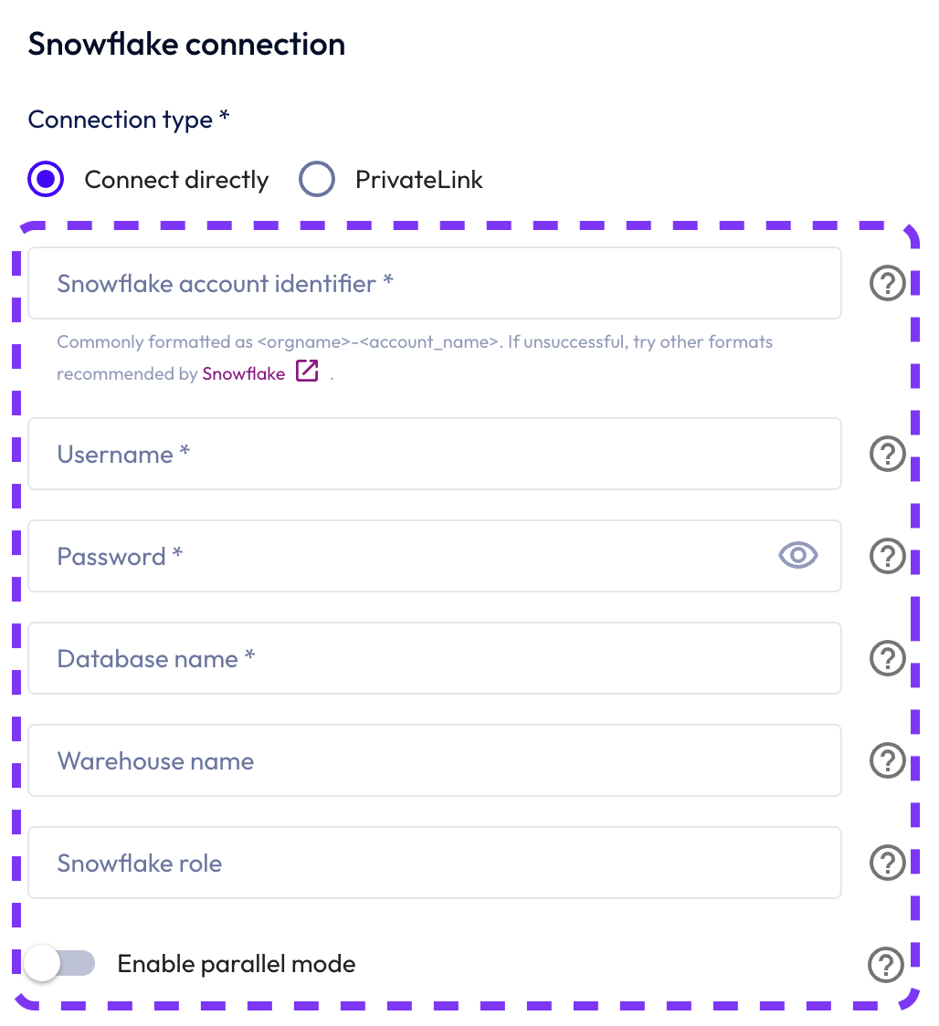 Configure a Snowflake catalog | Starburst